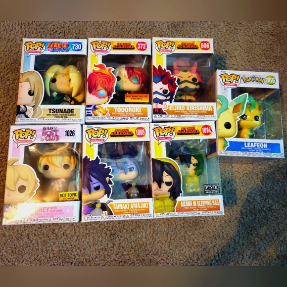 Funko | Toys | Funko Pop Anime Vinyl Figures Collectible Set Collector ...